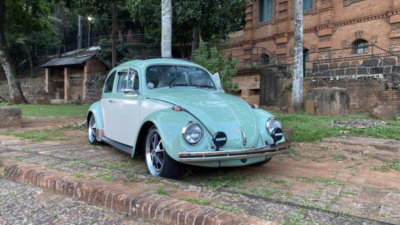 Fusca 73 - rodas suspensao e teto legalizados